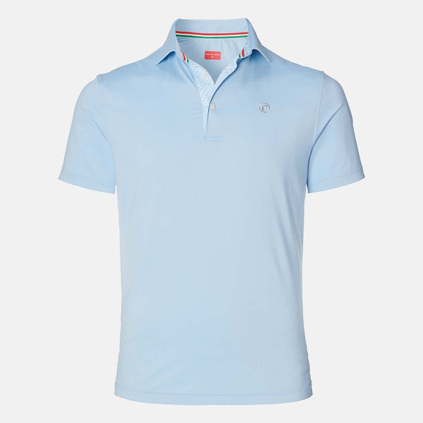 men's Golf Polo Romeo - Light Blue – Duca del Cosma US